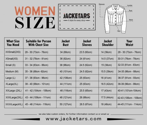 Size Guide - Jacketars