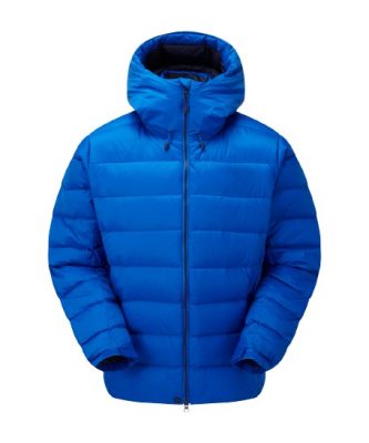 Casual Blue Puffer Jacket | Stylish Blue Hooded Puffer Jacket